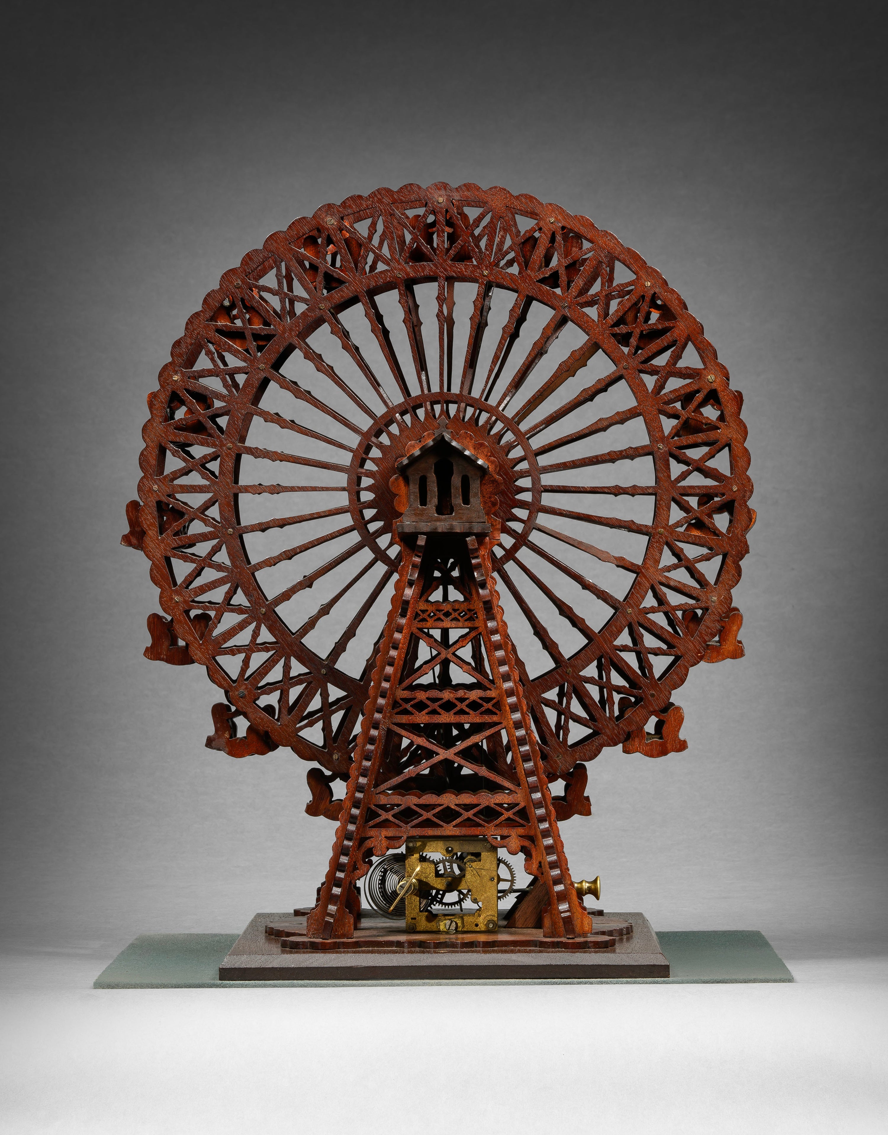 A Spectacular Scratch Built Folk Art Model of a Ferris Wheel – Robert ...