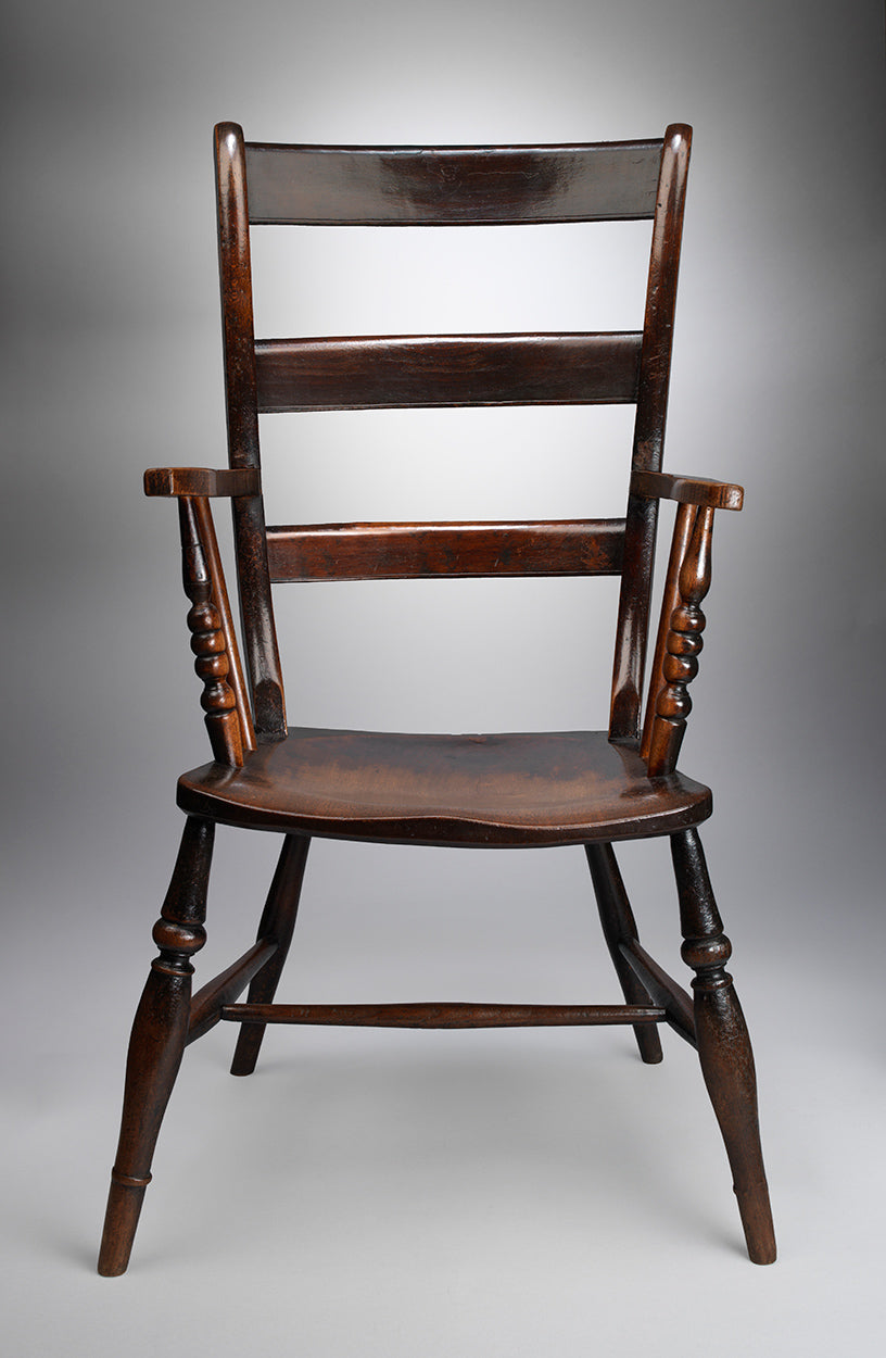 Generous Triple Bar-Back Kitchen Chair – Robert Young Antiques