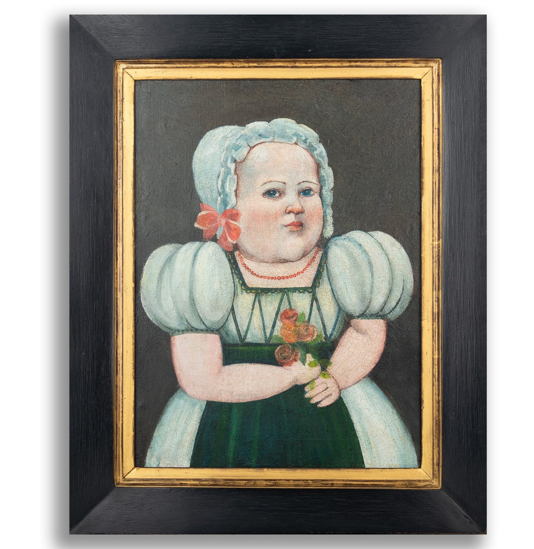 Genuinely Naive Portrait of a Young Girl in a Bonnet – Robert Young ...