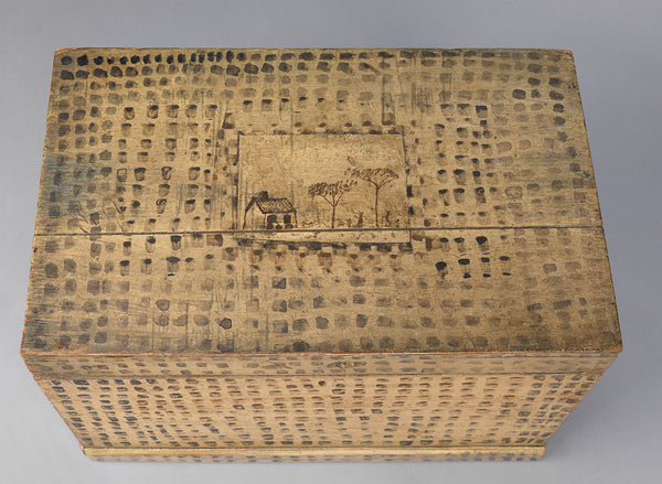 Folk Art Ditty Box - Robert Young Antiques