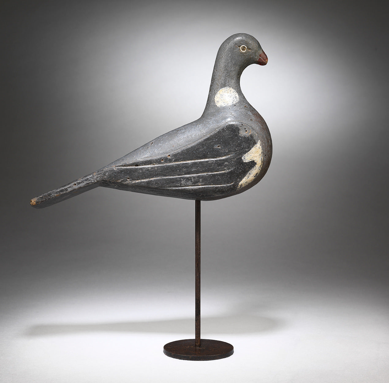 Antique Folk Art Wood Pigeon Decoy - Robert Young Antiques