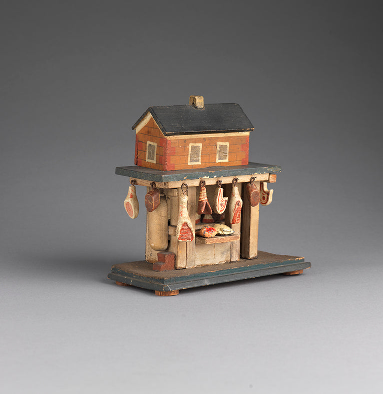 Extraordinary Miniature Butcher's Shop Model – Robert Young Antiques