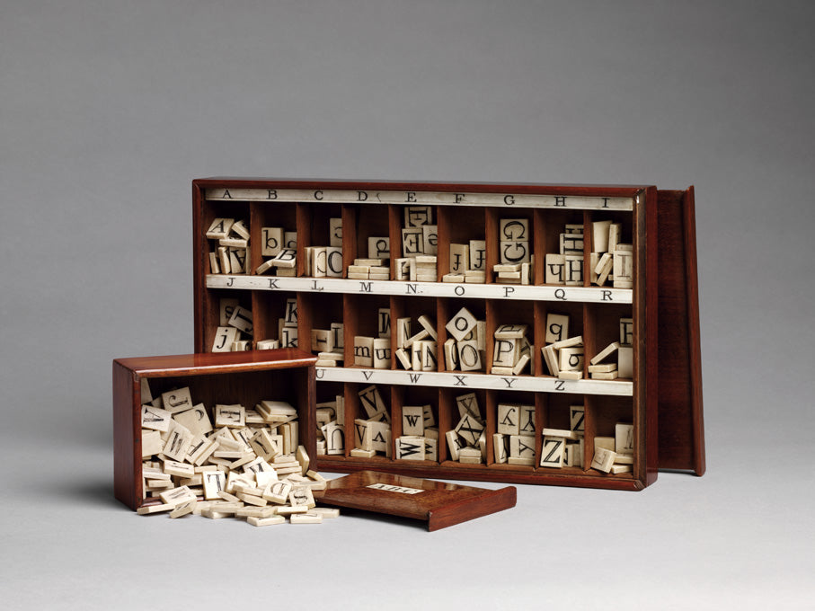 Two Carved Bone Alphabet Sets – Robert Young Antiques