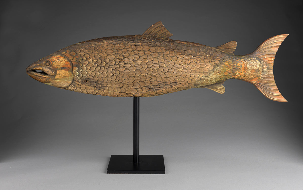 Handsome Original Fishmonger's Trade sign – Robert Young Antiques