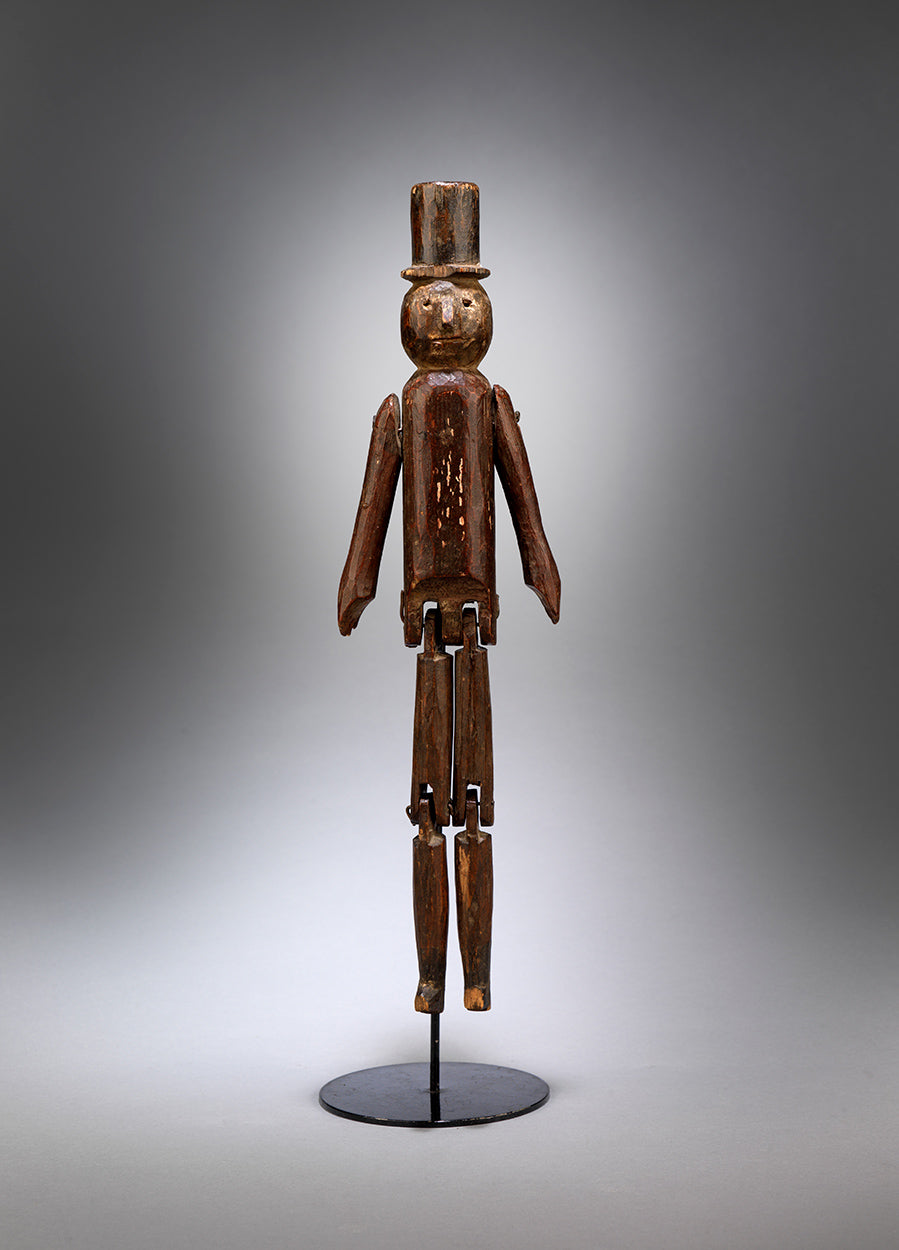 A Primitive Folk Art Jig Toy – Robert Young Antiques