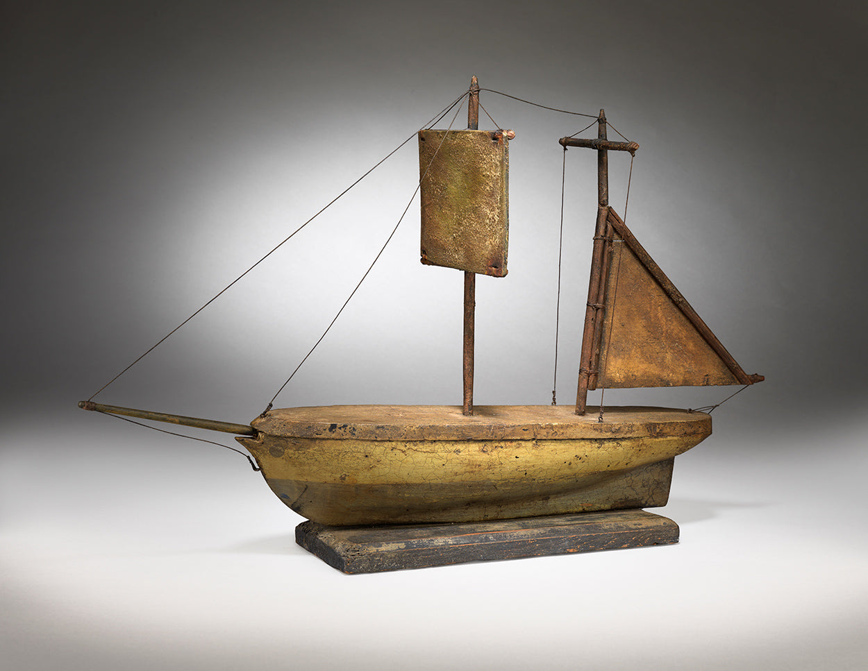 Delightfully Quirky Primitive Boat Model – Robert Young Antiques