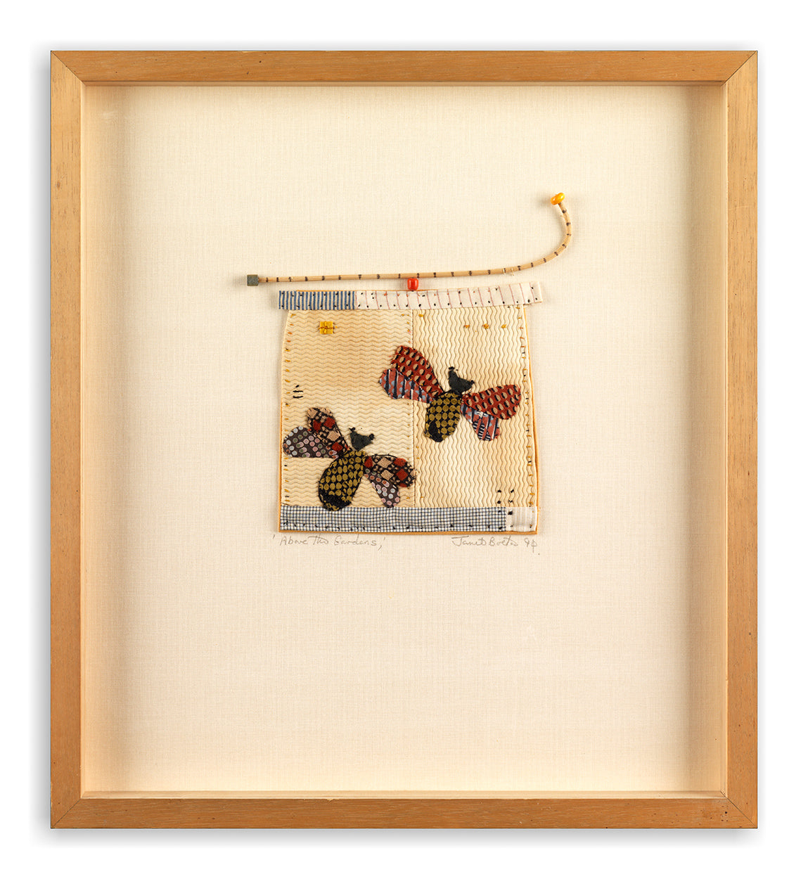 Contemporary Folk Art Fabric Collage by Janet Bolton – Robert Young ...