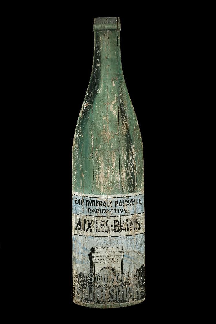 Extraordinary and Imposing Vintage Mineral Water Trade Sign – Robert ...