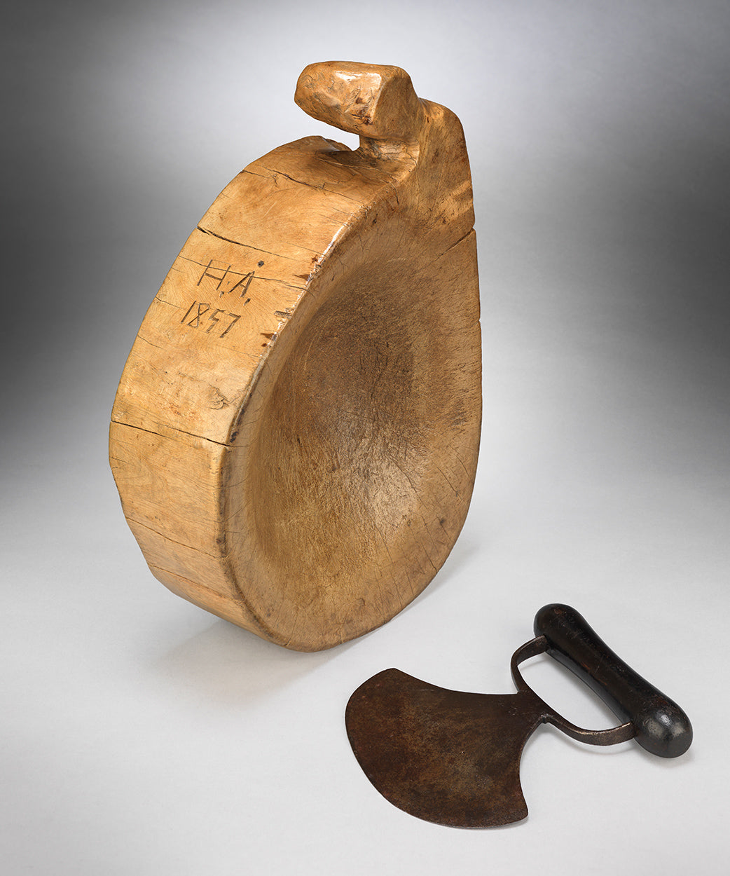 Antique Kitchen Chopping Block