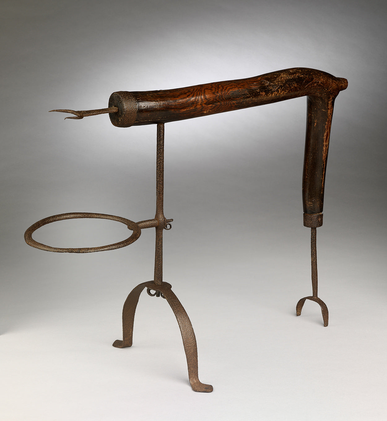 A Sculptural Zoomorphic Primitive Spit Dog – Robert Young Antiques