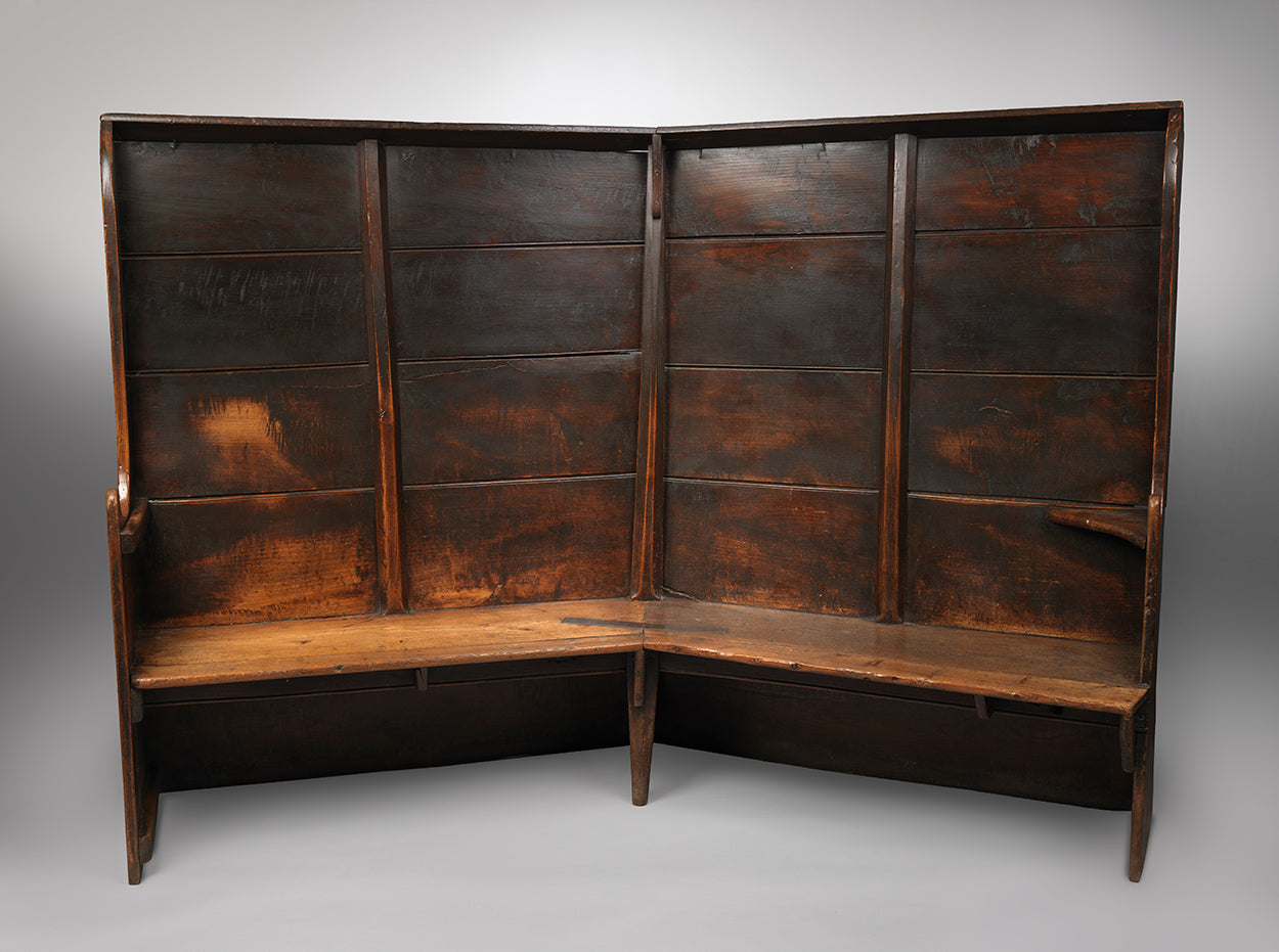 Remarkable Georgian Tavern Settle – Robert Young Antiques