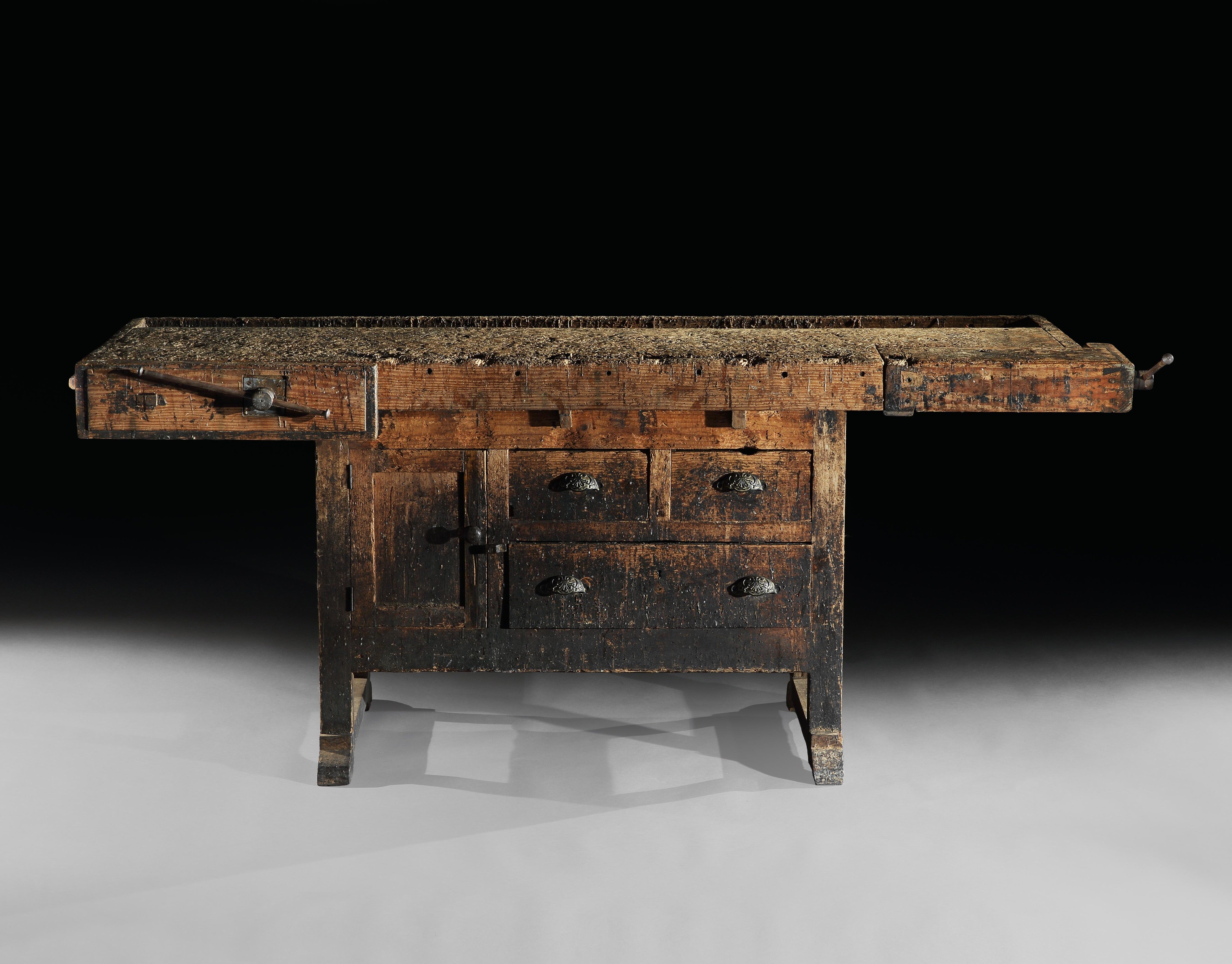 Antique Vintage Original Carpenter's Workbench – Robert Young Antiques