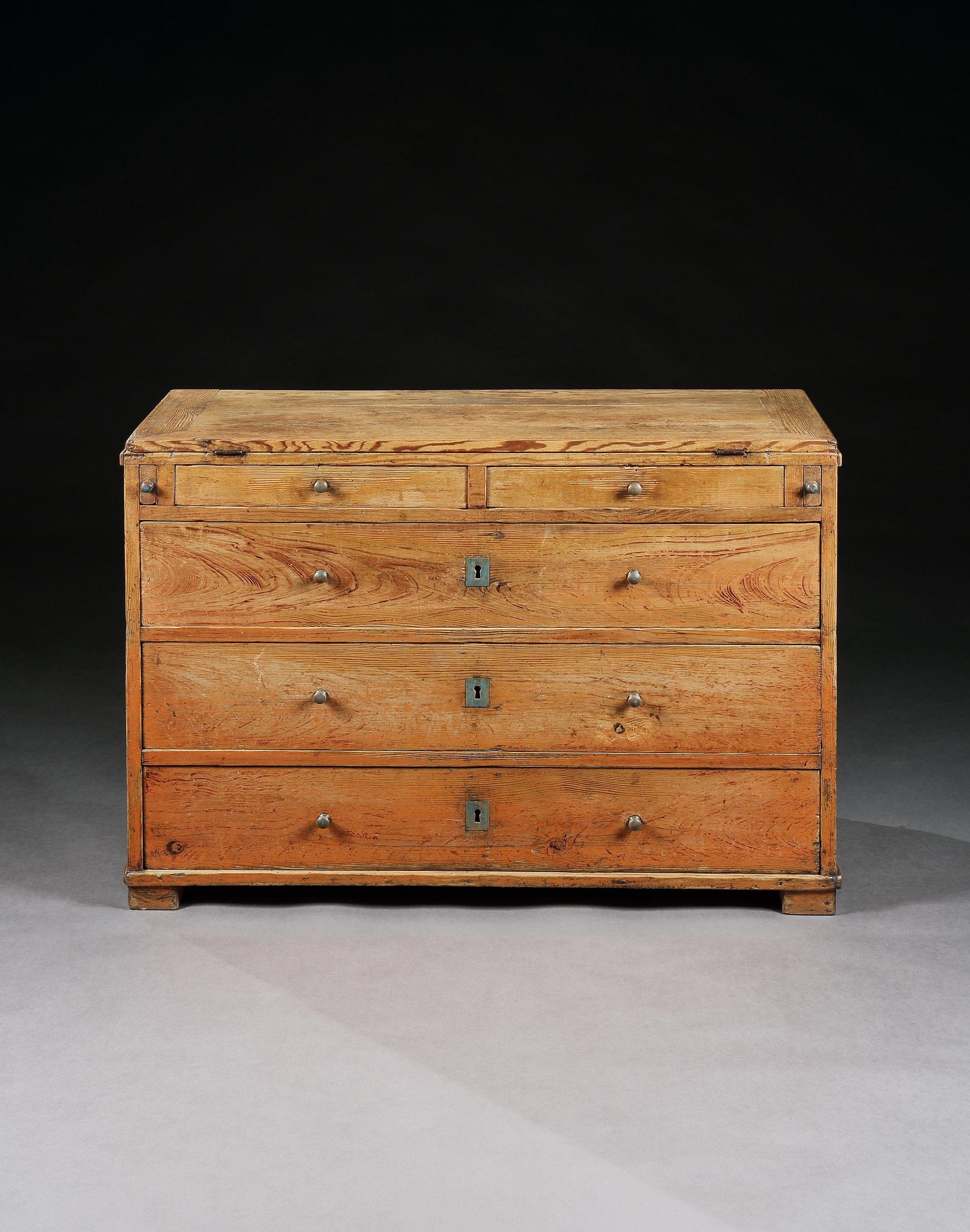 Refined Gustavian Vernacular Batchelor's Chest – Robert Young Antiques