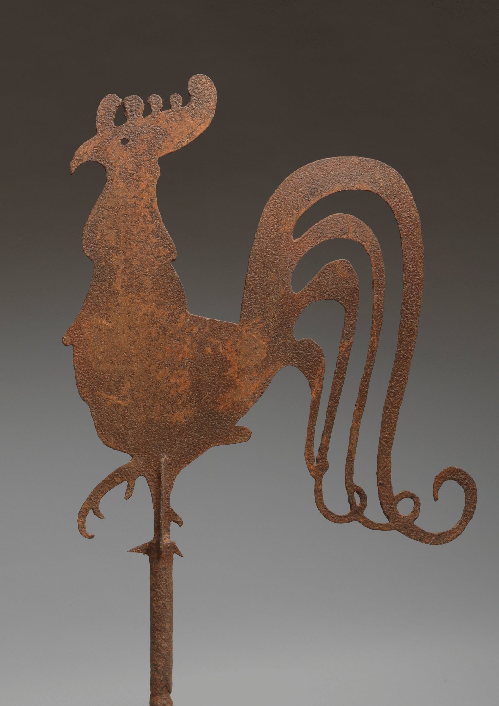 Rare Silhouette Form Weathercock – Robert Young Antiques